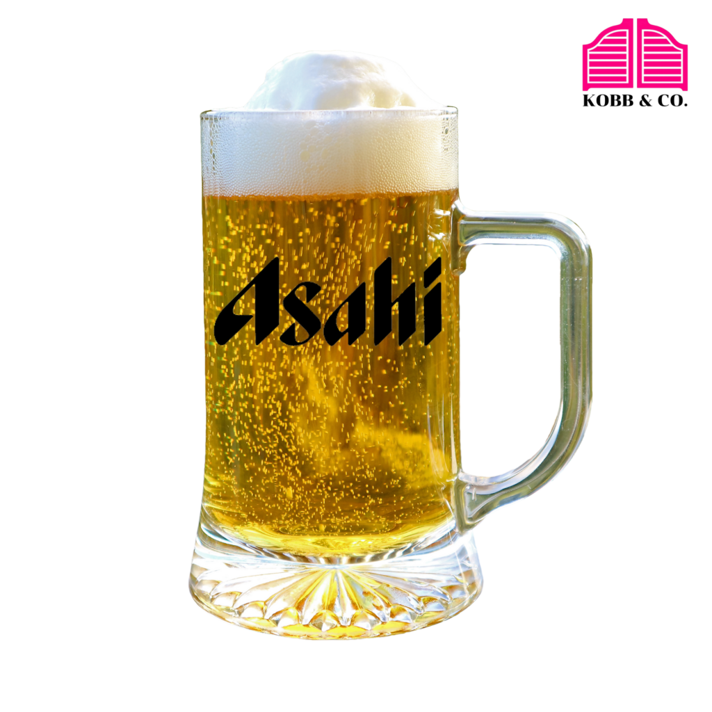 Asahi Glass Pint อาซาฮีแก้ว 500 มล - KOBB & CO
